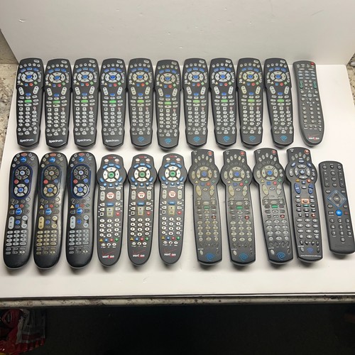 Lot of 22 Verizon Spectrum Time Warner Cox Cable TV Remote Controls ...