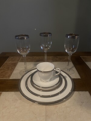 lenox landmark platinum china set | eBay