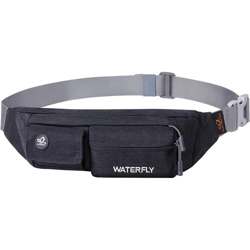 WATERFLY Fanny Pack Water Resistant 4 Pockets Lightweight for Running ...