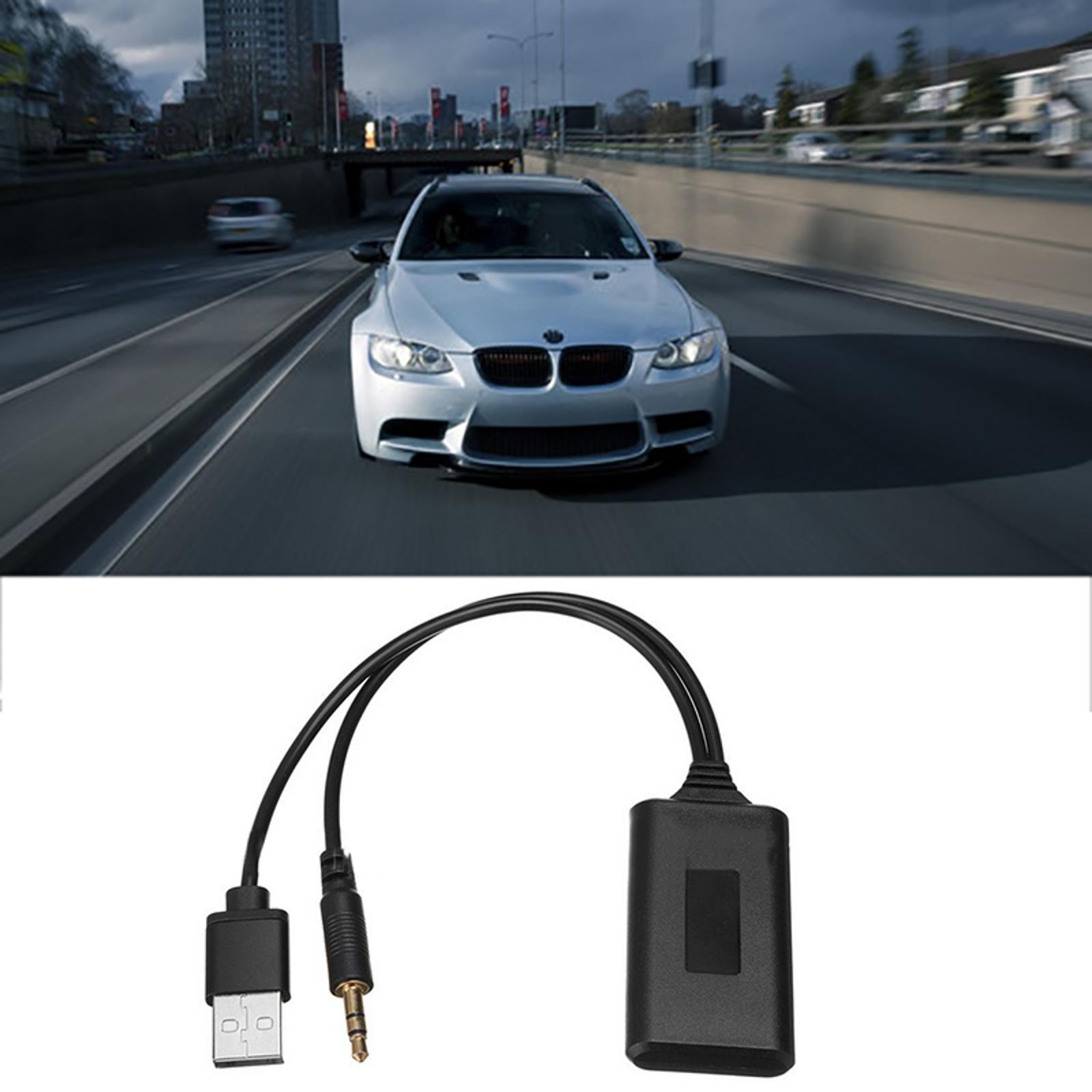 Bluetooth Interface Adapter Stereo Audio Cable For BMW E90 E91 E92 E93 ...