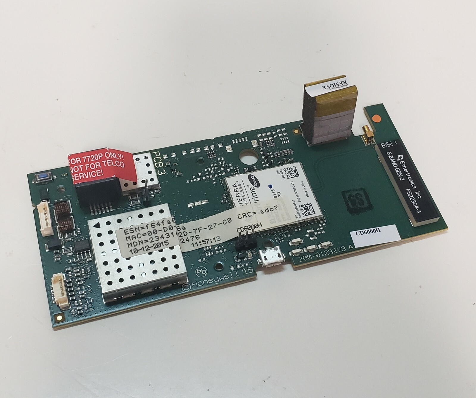 Honeywell CD6000H CDMA Pulse GSM Radio Communicator ADT for sale online ...