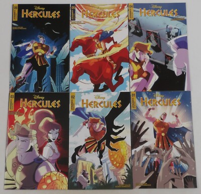 Hercules #1-6 VF/NM complete series Disney Dynamite 2024 - all A ...