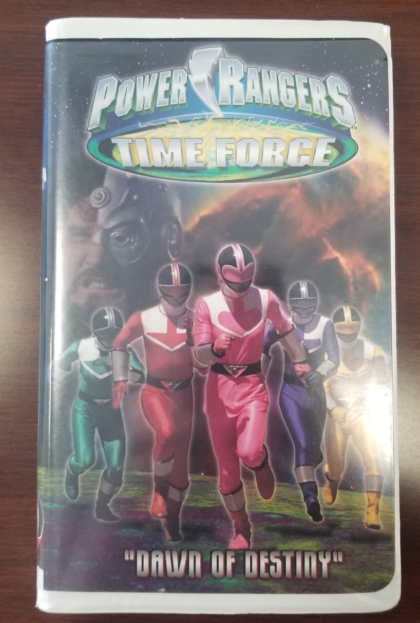 Power Rangers Time Force: Dawn of Destiny VHS 2002 VHS | eBay
