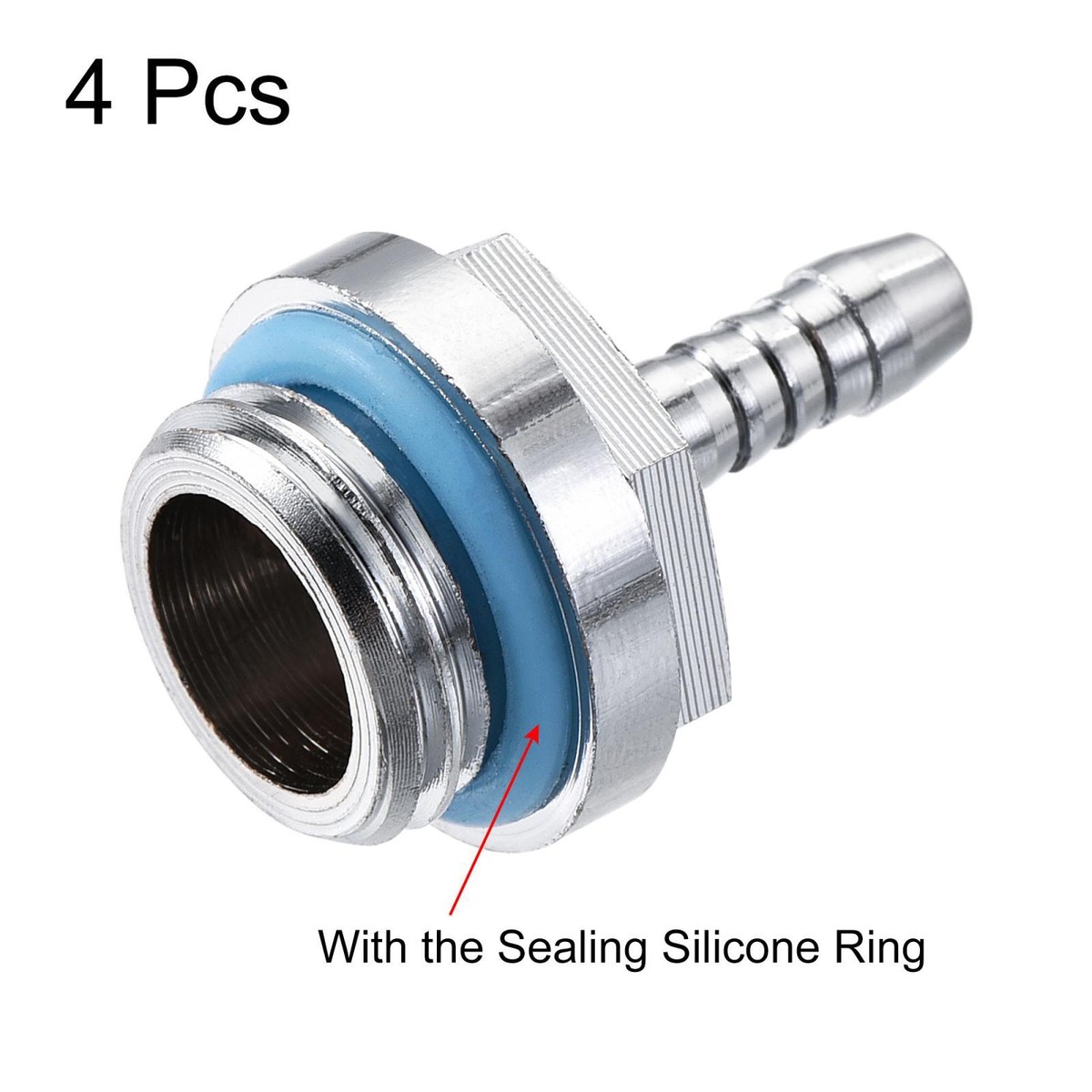Decorative Bathroom Caps 5-Pack Brass G1/4 Thread Water Cooling Plugs ...