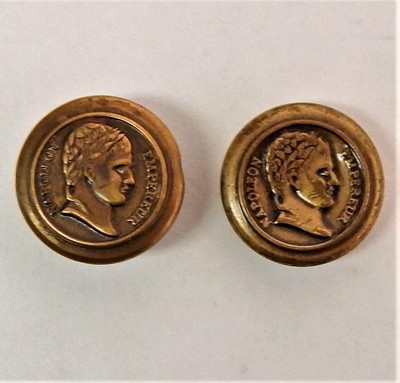 Buttons - Napoleon Iii Metal Military Buttons