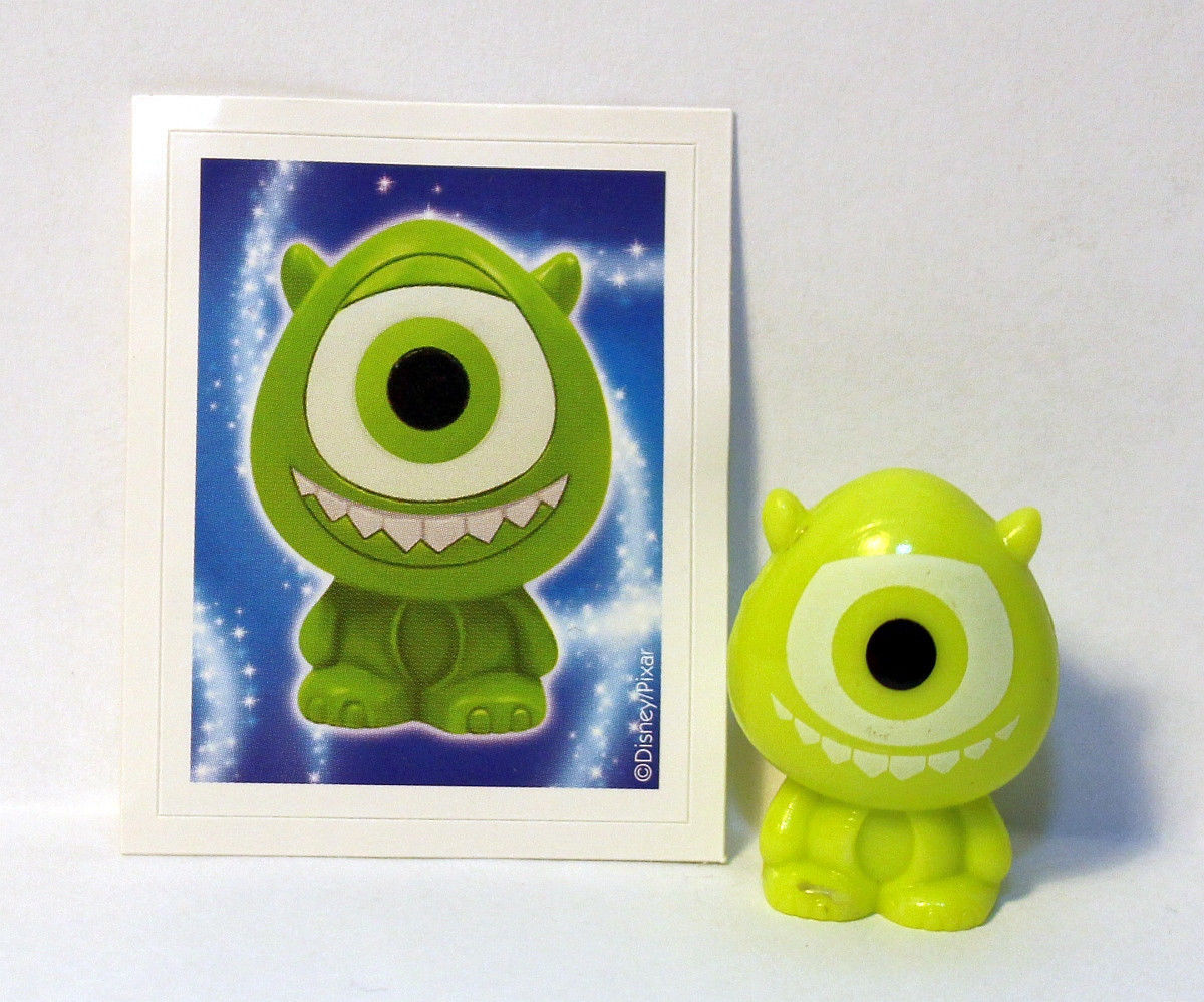 Disney WIKKEEZ Figuren Nr. 7 - Mike Glotzkowski + Sticker REWE | eBay