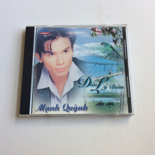 Manh Quynh Dieu Ly Buon CD RARE HTF Vietnamese Pop Nhac Vang Blue Ocean ...