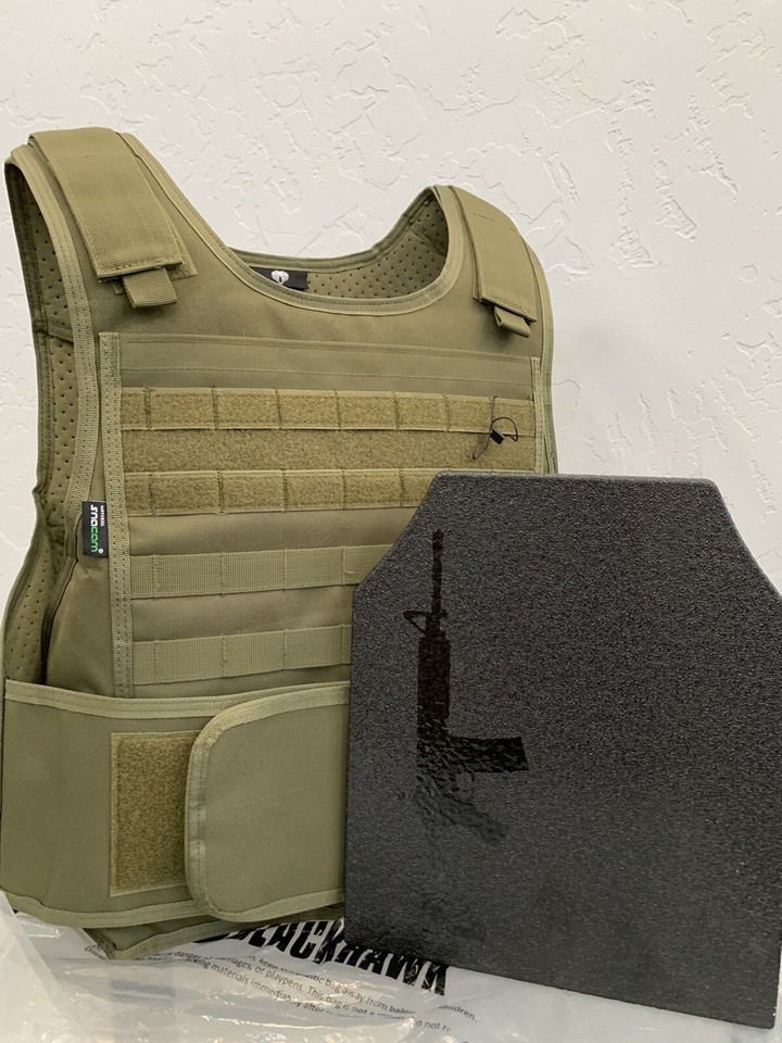 BULLETPROOF Vest Free Made With Kevlar Inserts 3A And AR600 body armor ...