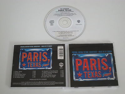 PARIS, TEXAS/SOUNDTRACK/RY COODER(WARNER BROS. 7599-25270-2) CD ALBUM ...