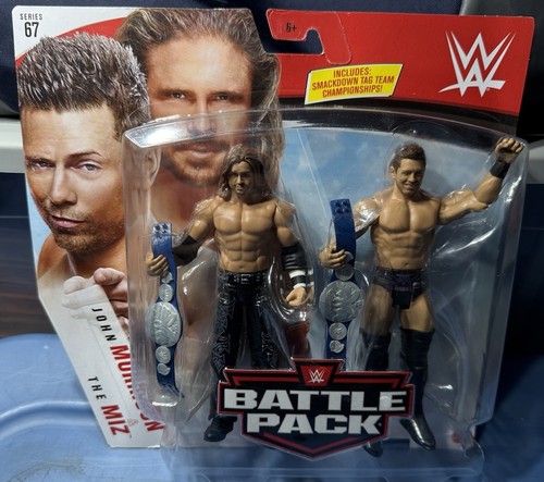 WWE Battle Pack The Miz John Morrison Action Figure 2-Pack Series 67 ...