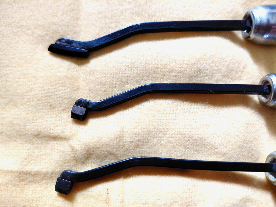 3 ULLMAN SINGLE LINE CARBIDE CHECKERING TOOLS | eBay