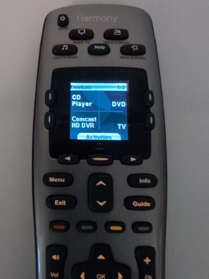 Logitech Harmony 650 Universal Advanced Remote Control - TESTED | eBay