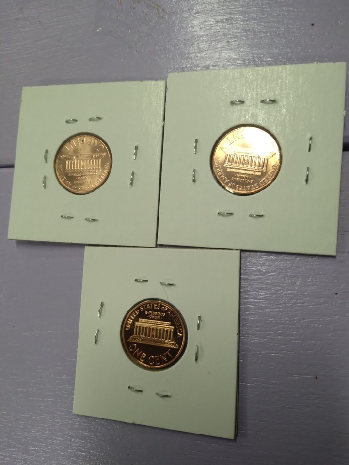 2005 PDS Lincoln Cent 3 Coin Set- S(Proof), P & D in US UNCIR ROLLS | eBay