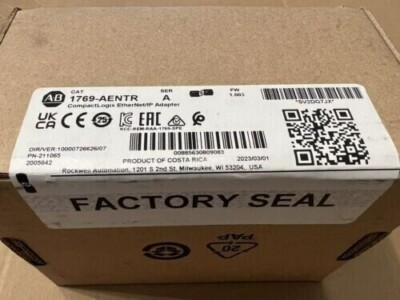 New Sealed AB 1769-AENTR SER A Compactlogix Ethernet/IP Adapter US | eBay