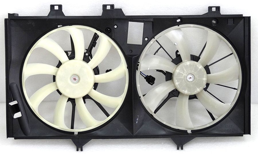 Dual Radiator and Condenser Fan Assembly-FULL HYBRID EV-GAS (FHEV) APDI ...