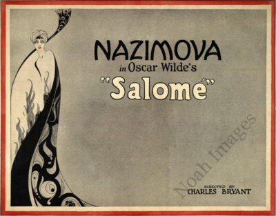 Nazimova Salome vintage theatre poster repro 16x20 | eBay