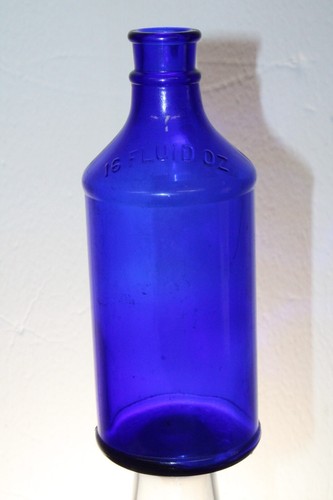 CARTER'S MASTER INK BOTTLE COBALT BLUE 16 FLUID OZS WELL NO 2 | eBay