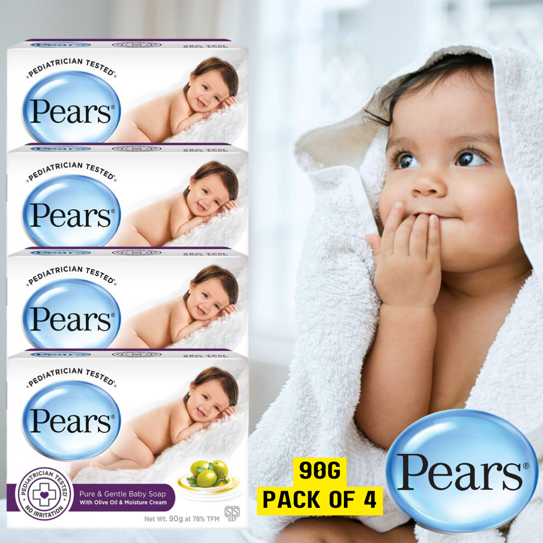 4 Pack of Pears Sri Lankan Pure and Gentle Baby Soap 90g | eBay