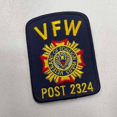 POST 2324 VFW VETERANS OF FOREIGN WARS Patch (military related) T041 | eBay