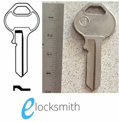 Silca MS3R Key Blank suits Master Padlock - FREE POST | eBay Australia