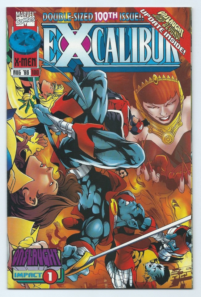 Excalibur 8 Issue Warren Ellis Era Lot 1995-1996 Kitty Pryde Colossus ...