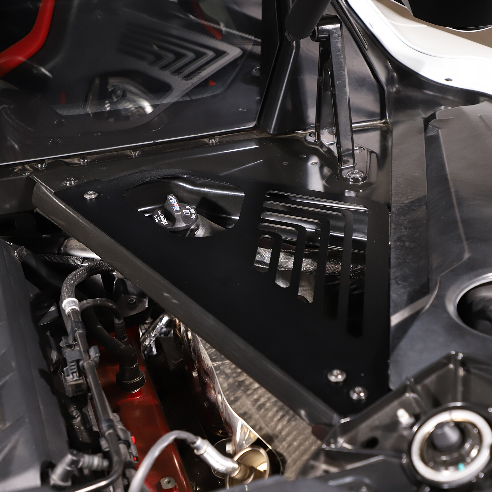 Aluminum Engine Bay inner Side Panel Cover Plate Fits Corvette C8 Coupe ...