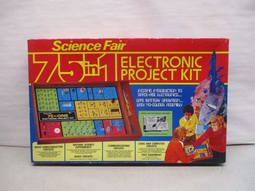 Science Fair 75 in 1 Electronic Project Kit | eBay