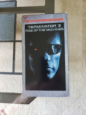 VHS: TERMINATOR 3: Rise of the Machines (2003) Arnold Schwarzenegger ...