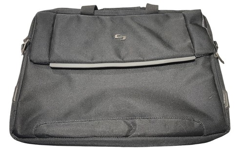 Solo Black Padded Soft Laptop Computer Bag 19x14x4 | eBay