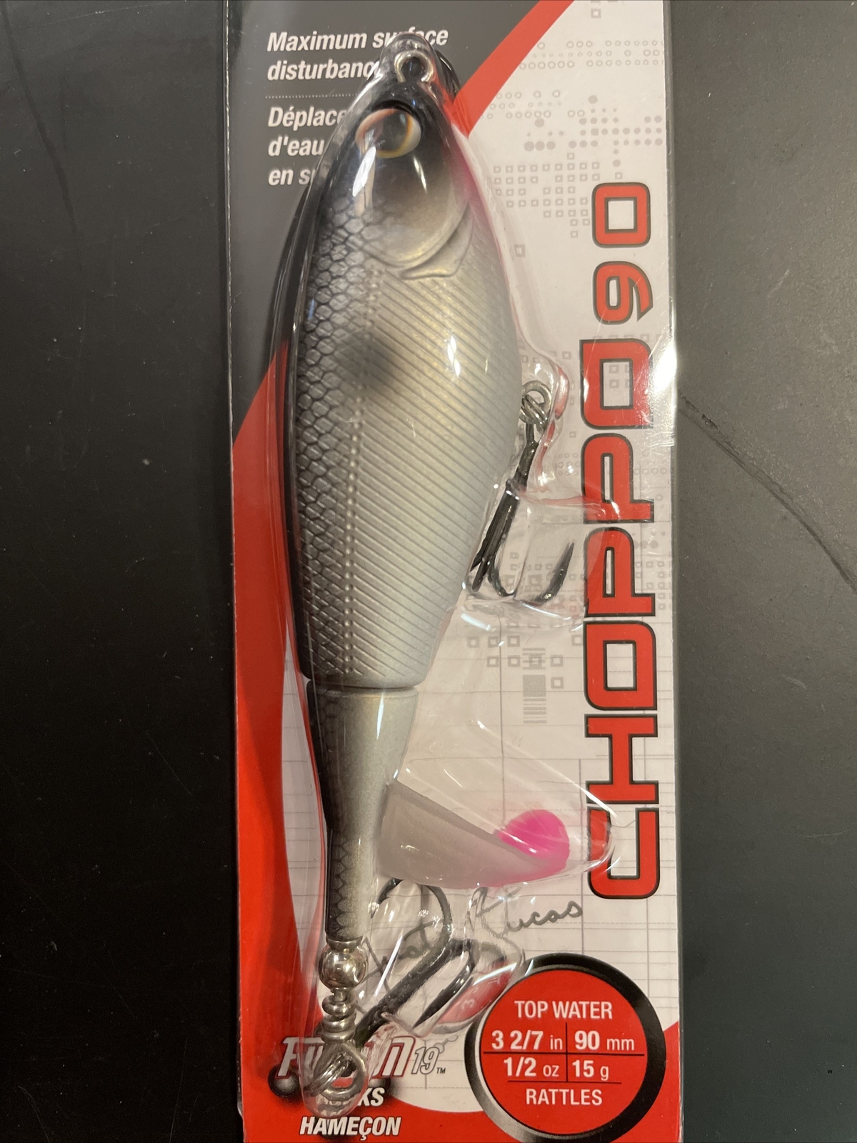Berkley mf shad Choppo 90 topwater 1/2 oz action just like whopper ...