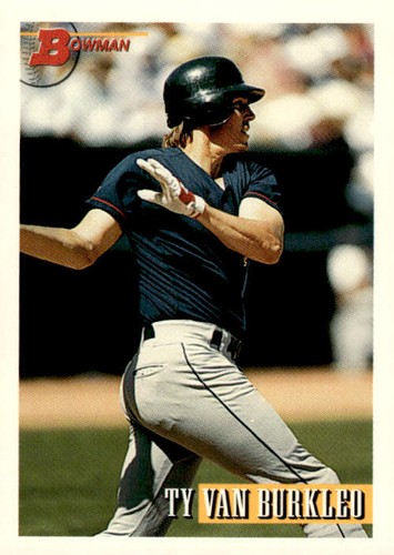 1993 Bowman #497 Ty Van Burkleo Rookie California Angels | eBay