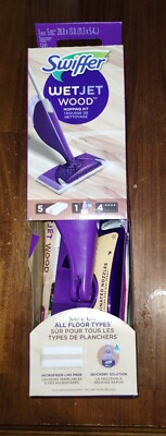 Swiffer WetJet Mop Wood Floor Starter Kit - Purple 37000765608| eBay