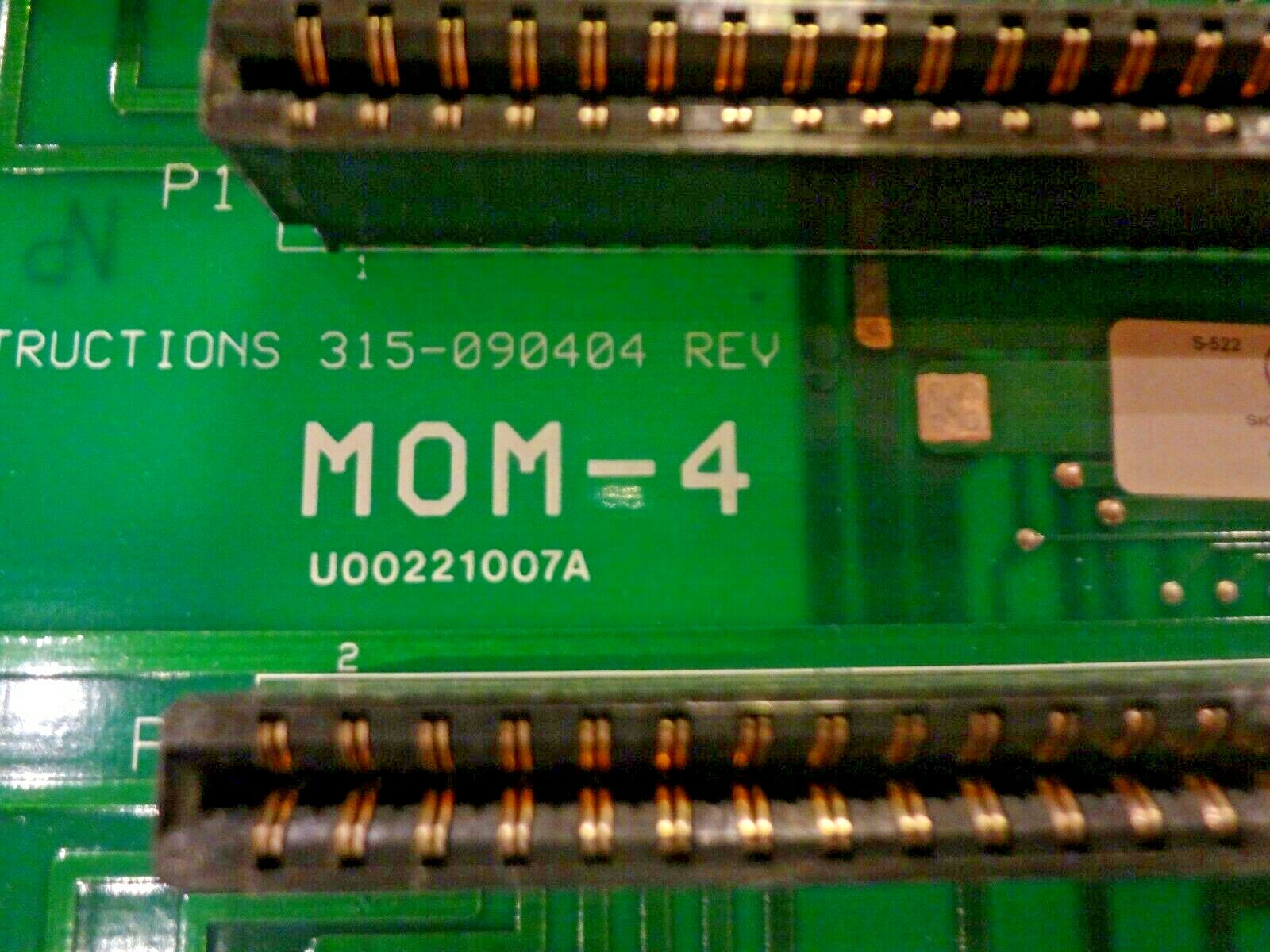 SIEMENS CERBERUS MOM-4 FIRE ALARM NETWORK OPTION MODULE CAGE CARD BOARD ...