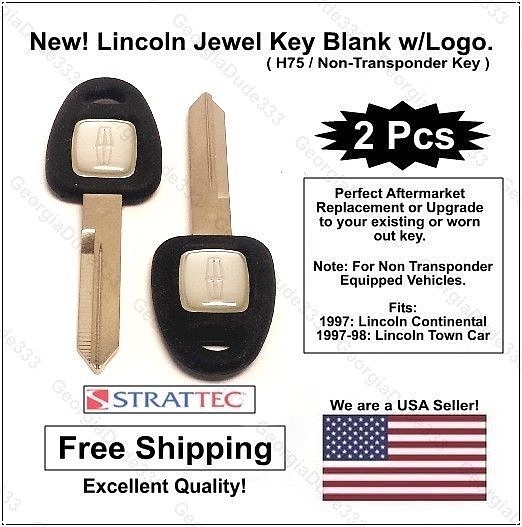 Lincoln 8 Cut Original JEWEL Head Key Blank by STRATTEC for sale online ...