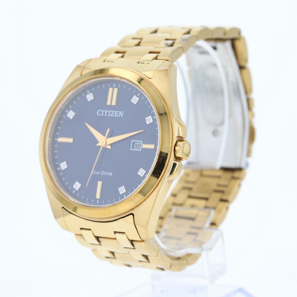 Citizen Classic Peyton Diamond Accent 42mm Blue Dial Stainless Steel ...