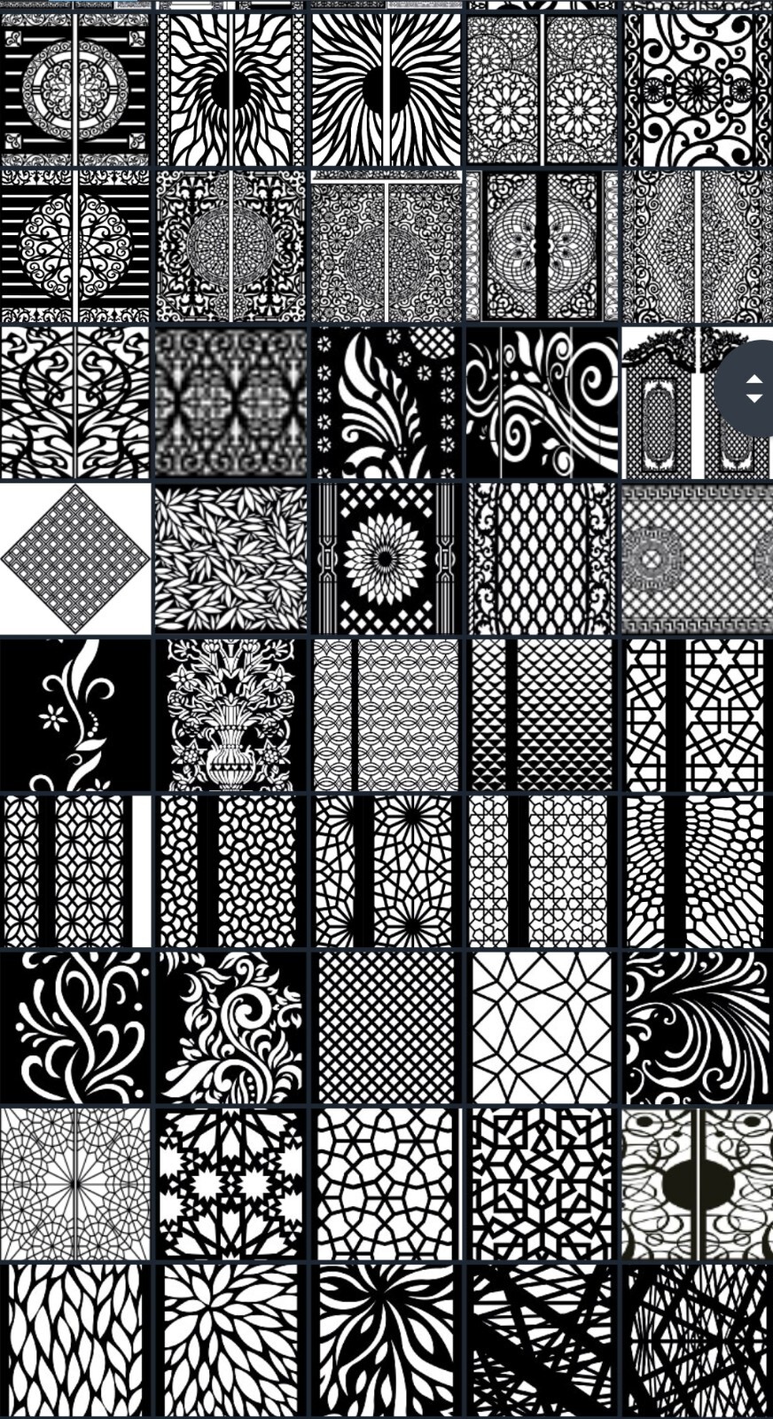 CNC Router And Laser Kit 255 Vectors Files Knockout Panel Decoration ...