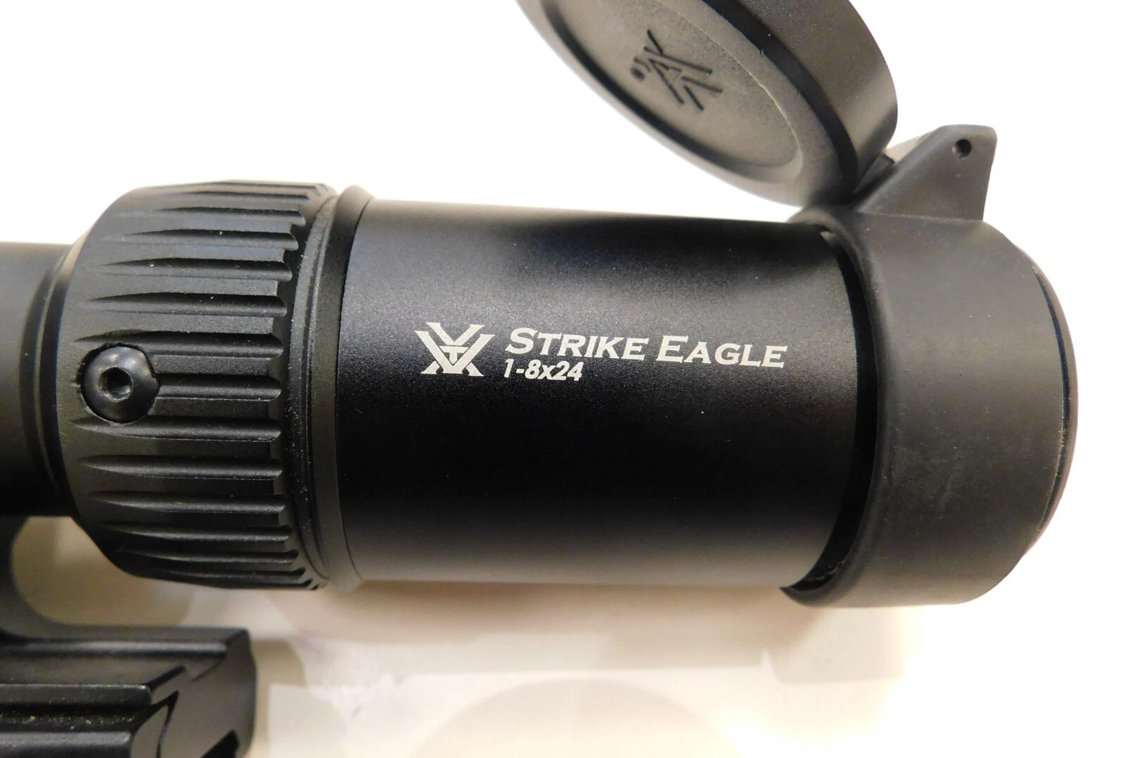 NO RESERVE Vortex Strike Eagle 1-8x24 SFP (AR-BDC2) W/ Burris PEPR 1 ...