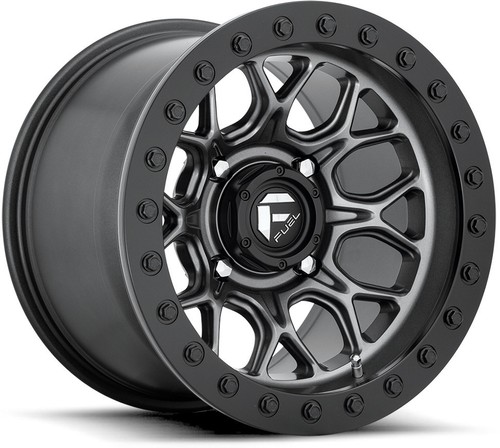 Kit 4 System 3 XT400W Tires 32x12-15 on Fuel Tech Beadlock Gray D919 ...
