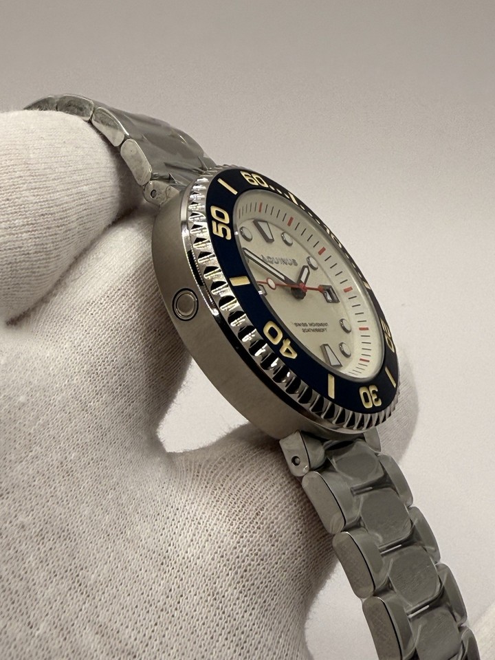 Aquinus Immerseus Swiss Movement Automatic Dive Watch | eBay