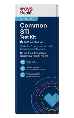 At Home Common STI Kit - No Lab Fees - Free Digital Results - CVS Price ...