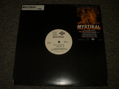 Mystikal~That's The Rapper~Master P~Ghetto Fabulous~Hip Hop 12" PROMO ...