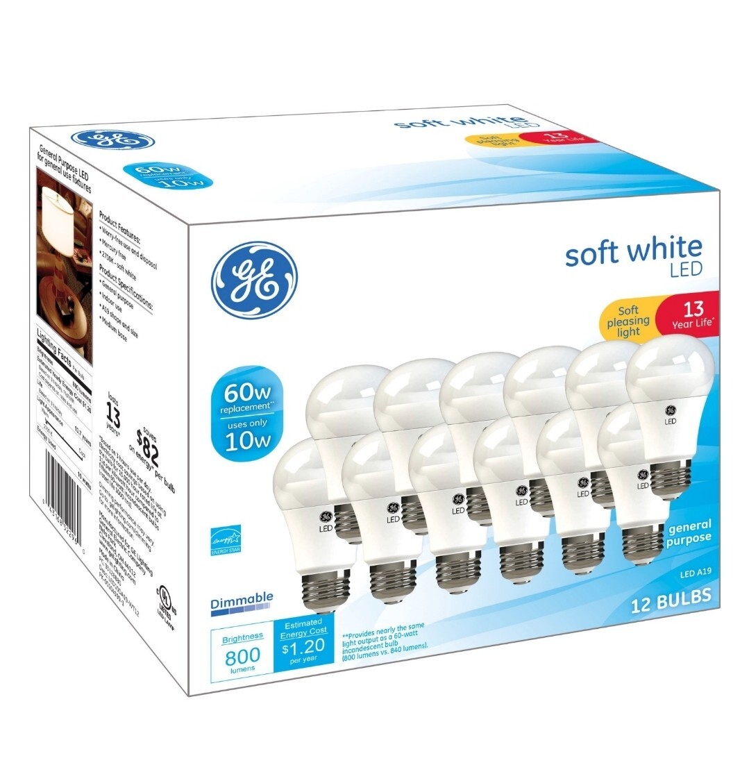 Ge Energy Efficient Soft White