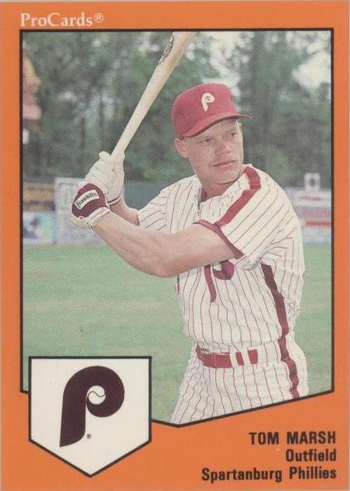 1989 ProCards Minor League Team Sets - Tom Marsh #1047 (RC) for sale ...