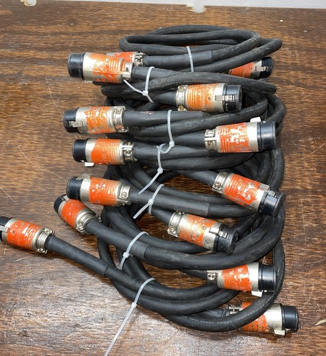 7 Rapco Horizon EP8 EP6 Speaker Cable 6’ 6 Conductor Amphenol FEMALE ...