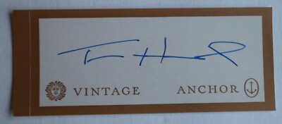 Tom Hanks Signed Bookplate Auto Autographed | eBay