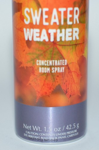3 BATH & BODY WORKS SWEATER WEATHER CONCENTRATED ROOM SPRAY MIST SPRAY ...