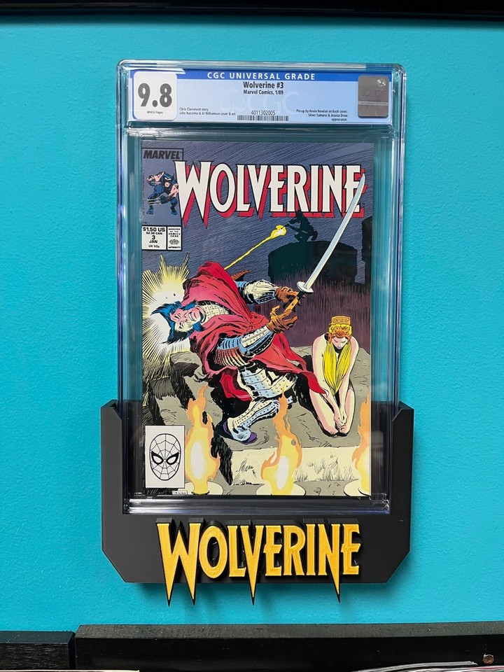Graded Comic Wall Mount Display w/ logo! Can Make Custom Orders! CGC ...