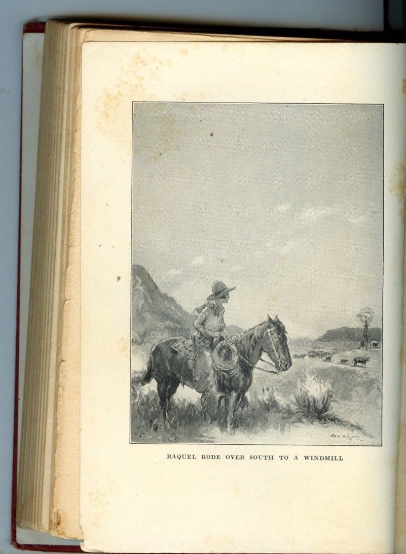 Raquel of the Ranch Country by Alida Sims Malkus Ills George F Avison ...