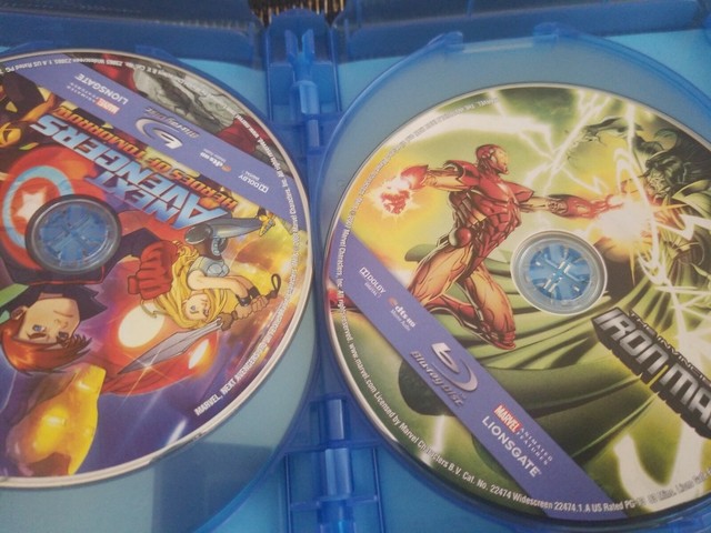 Marvel Animated Features 8-film Complete Collection (Blu-ray) for sale ...