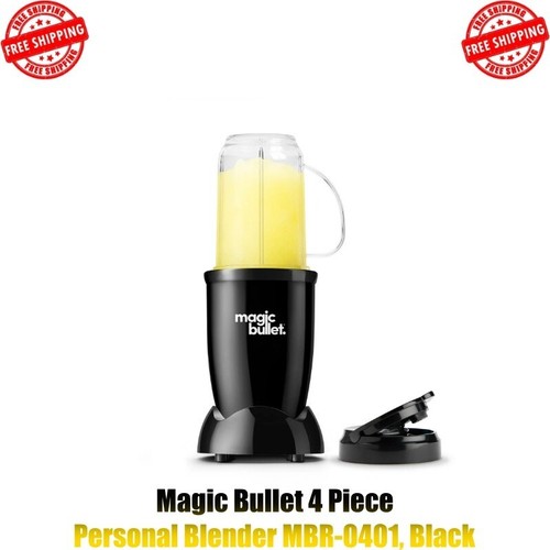 Magic Bullet 4 Piece Personal Blender MBR-0401, Black | eBay